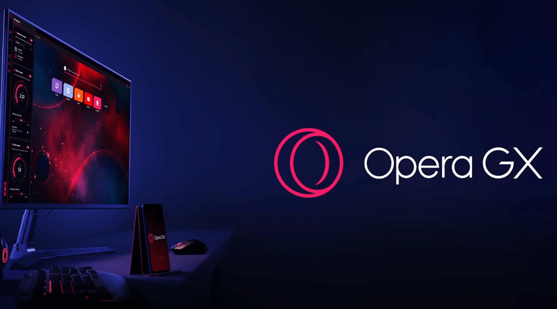 Opera GX Landing Page